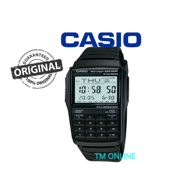 Casio DBC-32-1A Men's Women's Digital Calculator Casual Watch with Box ...