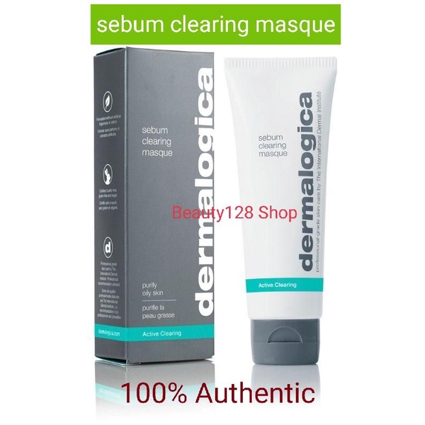 DERMALOGICA SEBUM CLEARING MASQUE 75ML OILY SKIN CLEARING PURIFY ...