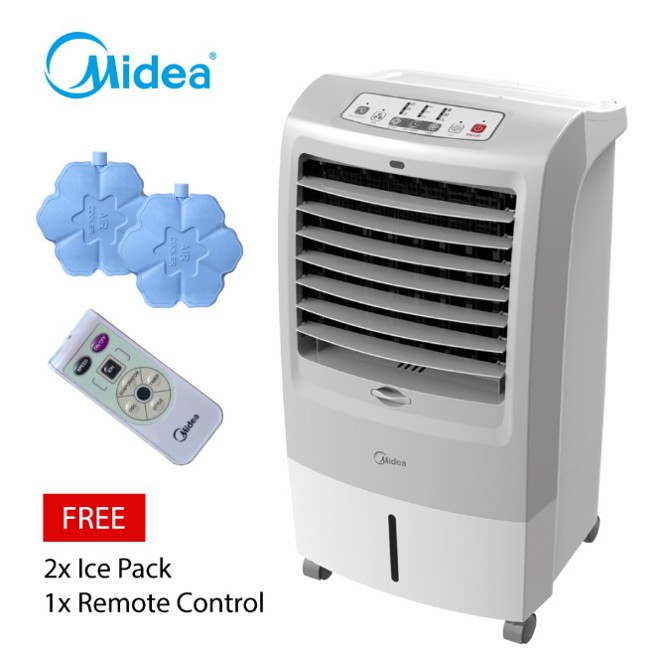 Midea 15L Ionizer Air Cooler with Remote Control - MAC-215F | Shopee ...