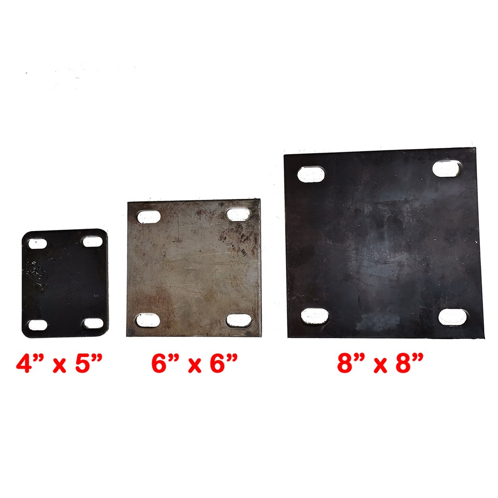 [READY STOCKS] 4"X5", 6"X6", 8"X8" METAL PLATE / STEEL PLATE / BESI ...