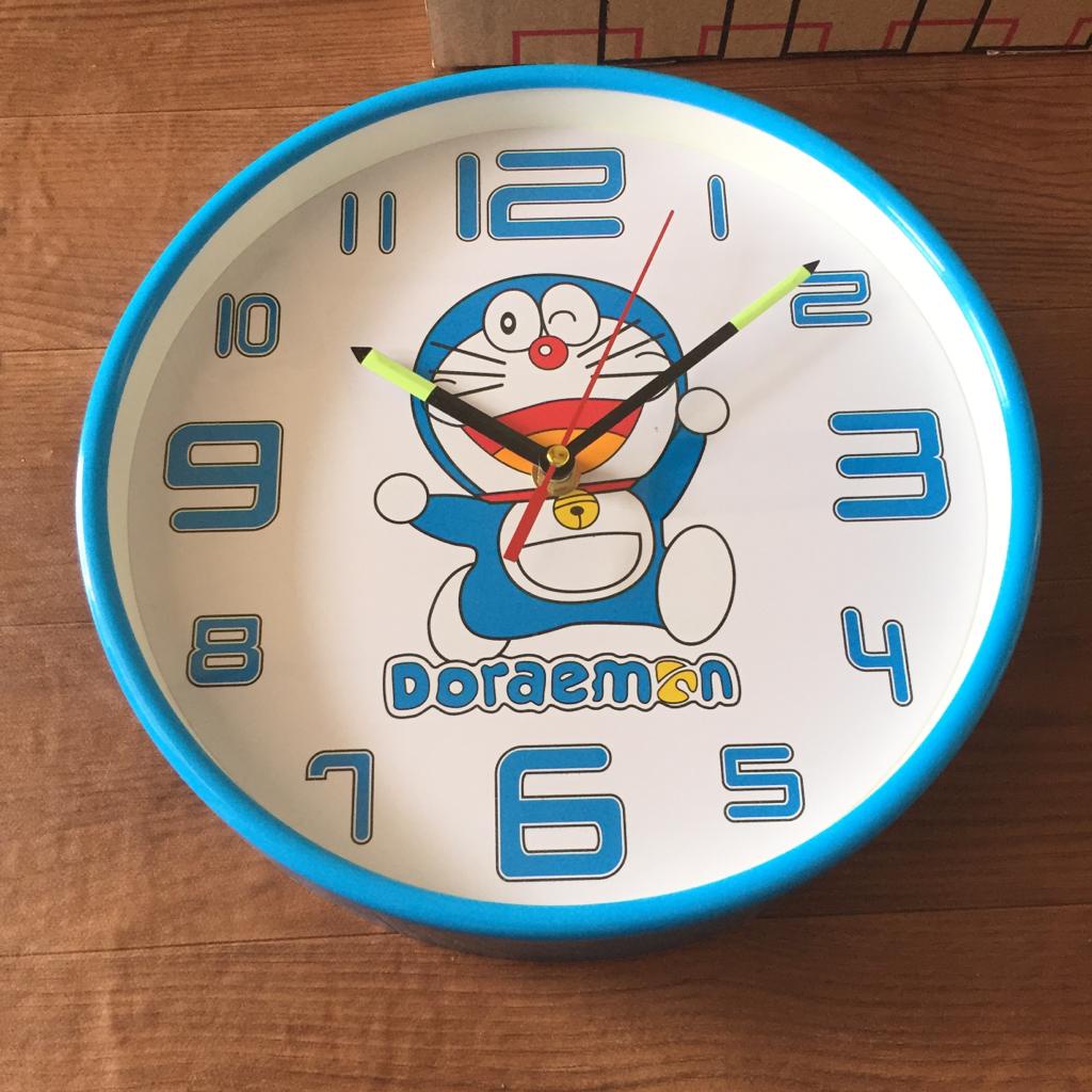 Doraemon Cartoon Wall Clock | Shopee Malaysia