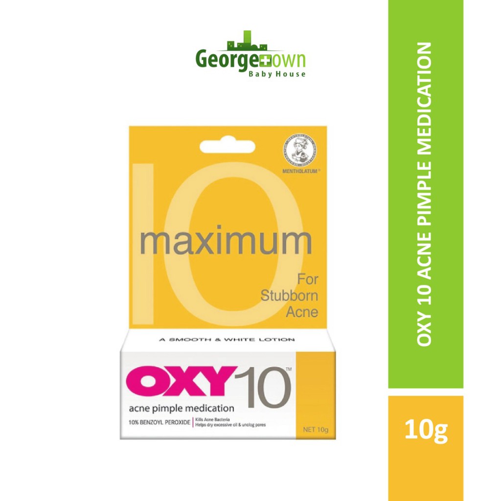 Oxy 10 Acne Pimple Medication 10g / 25g (GTG) | Shopee Malaysia