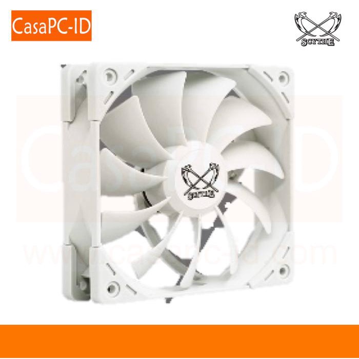 Fan PC Case Scythe Kaze Flex White PWM 120 mm 12 cm | Shopee Malaysia
