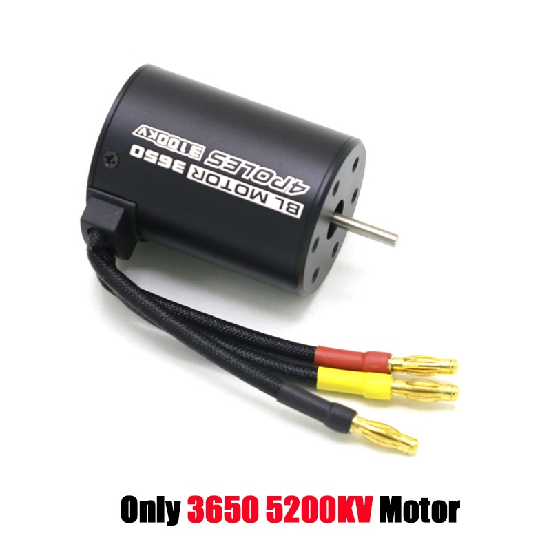 RC Motor 3650 3100KV / 3900KV / 4300KV / 5200KV Brushless Motor & 45A ...