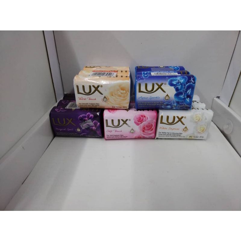 Lux Bar Soap 4s x 80g | Shopee Malaysia