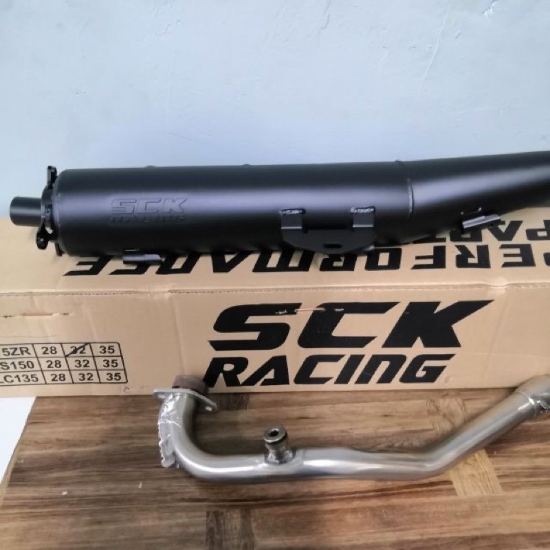 SCK RACING Y15ZR Y15 V1 V2 EXHAUST STANDARD RACING REPLICA STD 28MM ...