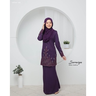 BAJU RAYA SET FAMILY/SURAIYA DARK PURPLE/FAMILY SETS/RAYA SEDONDON/BAJU ...