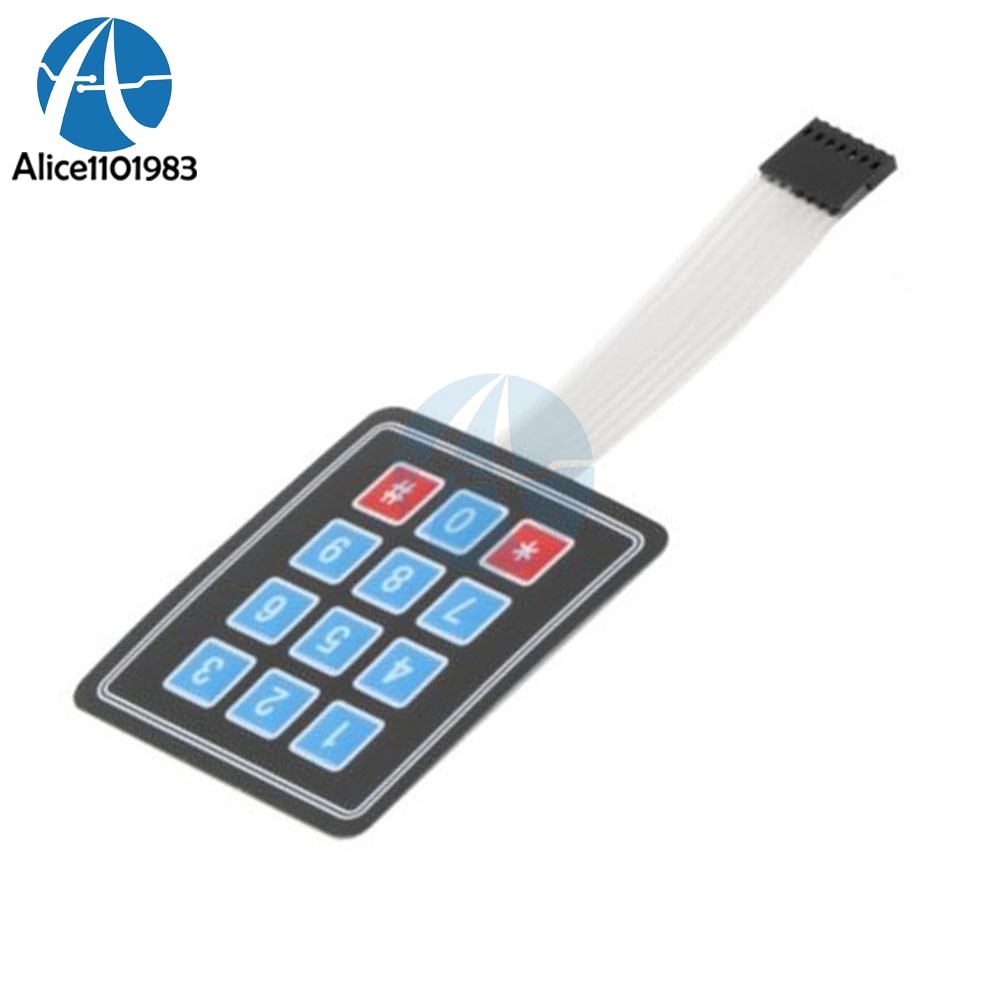Matrix Array Matrix Keyboard Key Membrane Led Switch Keypad Module For Arduino Matrix Keyboard