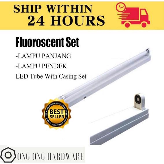 Fluoroscent Lamp /Lampu Panjang Pendek /LED tube /Daylight /Lampu LED ...