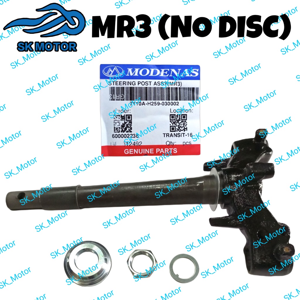 Modenas KRISS MR2 / MR3 (DISC) (NO DISC) Original T Fork / Under ...