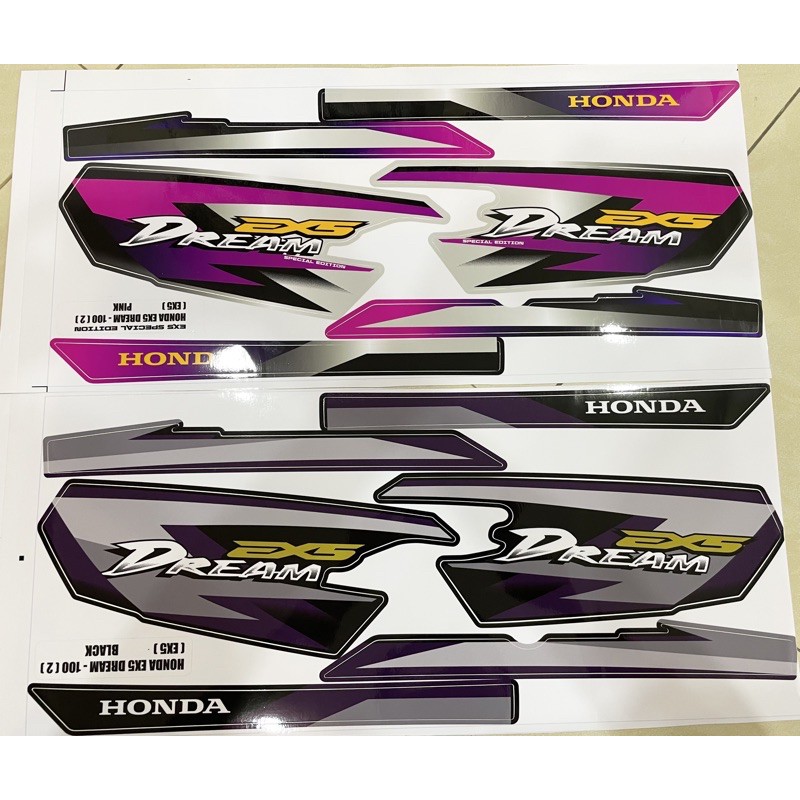 EX5 DREAM Vietnam sticker stripe 2020 design terbaru | Shopee Malaysia
