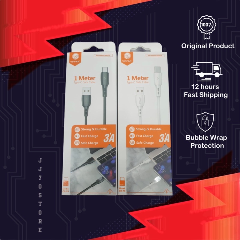 Vipfan Cb X5 Usb Type C 1meter Shopee Malaysia