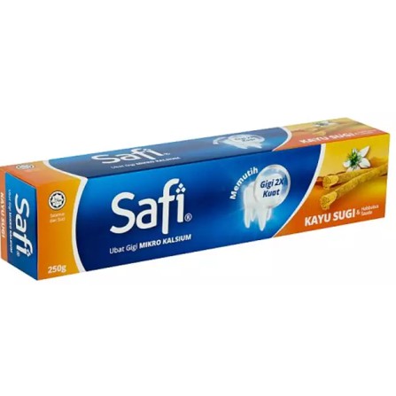 Safi Ubat Gigi Herbal Oren / Gamat / Kayu Sugi / Double Mint | Shopee ...