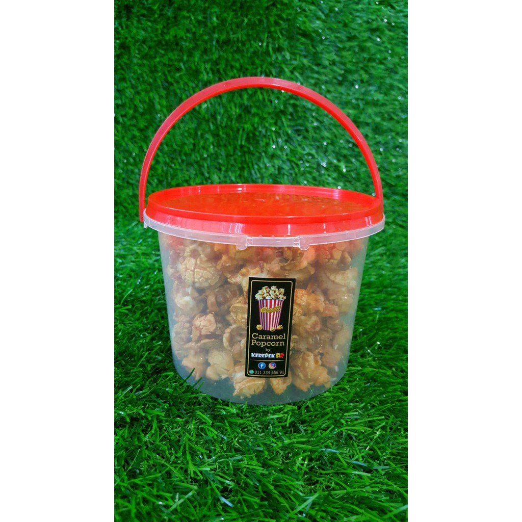 Bucket Popcorn Rainbow , Popcorn Caramel , Popcorn Coklat 750ml ...