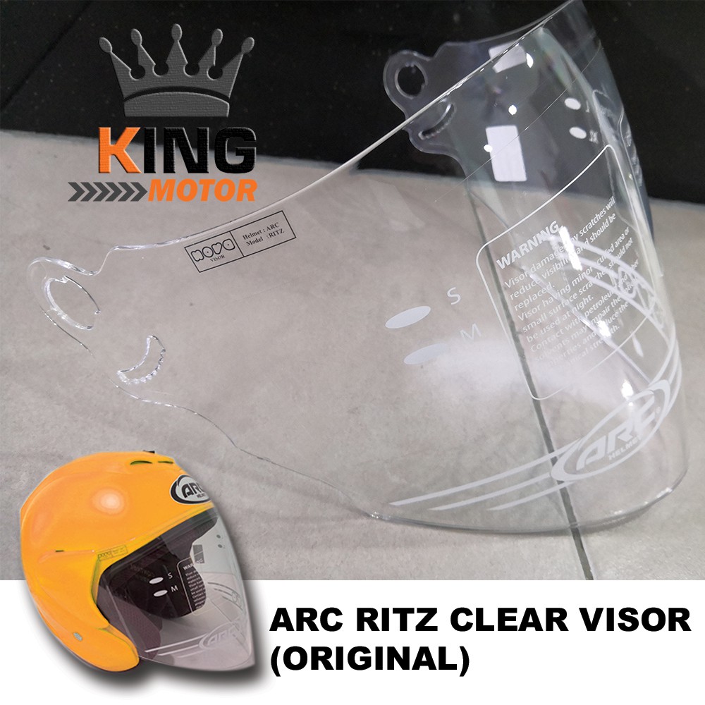 ARC RITZ CLEAR VISOR (ORIGINAL) | Shopee Malaysia