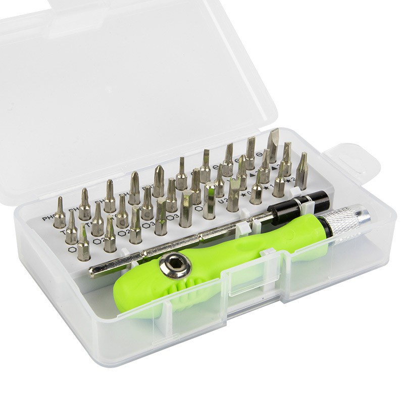 32 In 1 Screwdriver Set Screw Driver Bit Multi-function Precision ...