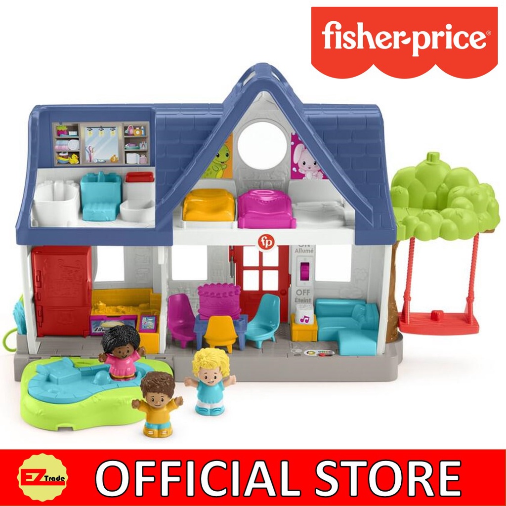 Fisher-Price Little People Friends Together Playhouse Playset GWD31 ...