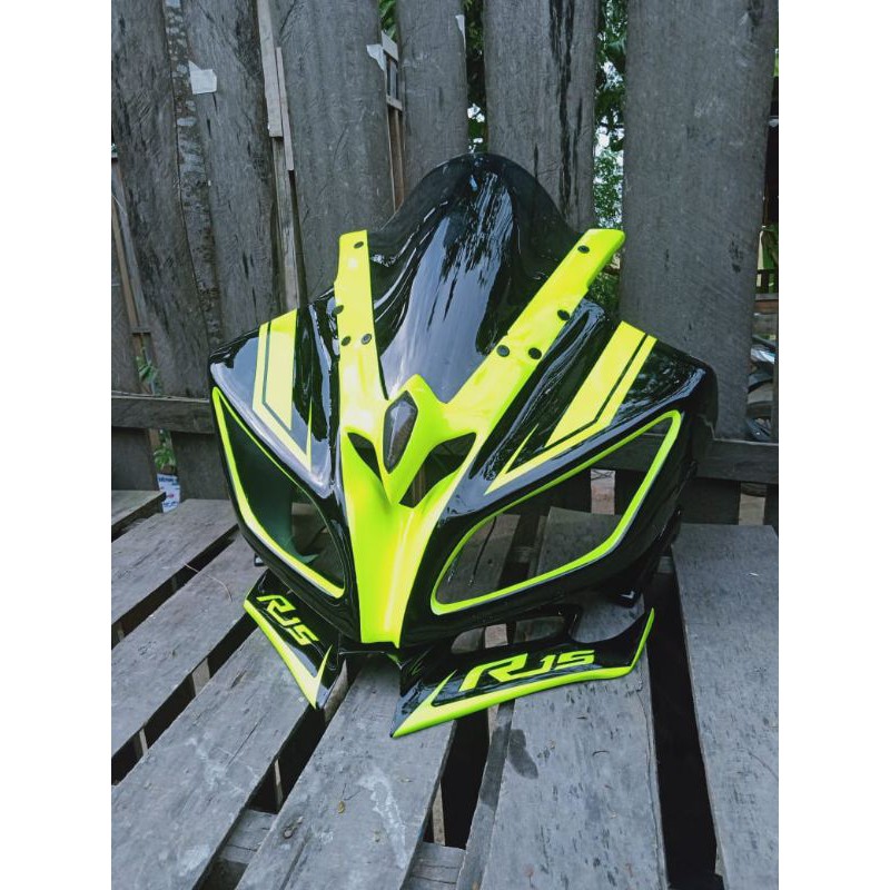 HEADLAMP R15 V2 HEADLAMP MODEL R6 R6 mask and WINGLET R15V2 | Shopee ...