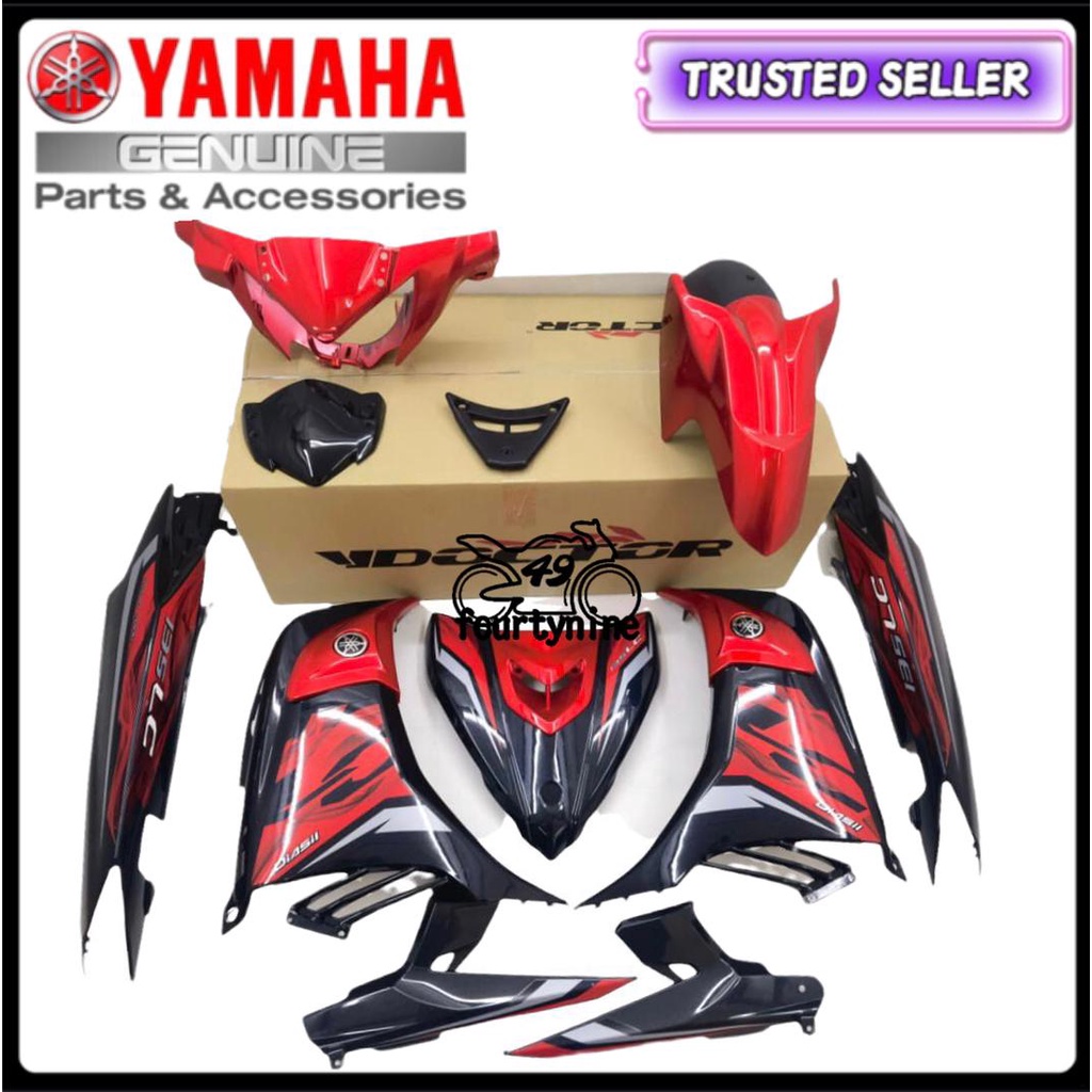 LC135 V4 V5 V6 V7 BODY COVER SET SIAP TANAM COVERSET TANAM OEM DOCTOR ...