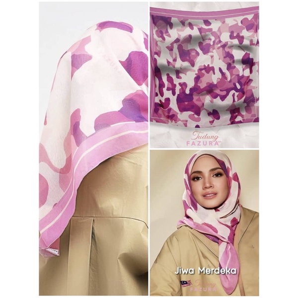 Tudung Fazura(Merdeka Collection) | Shopee Malaysia
