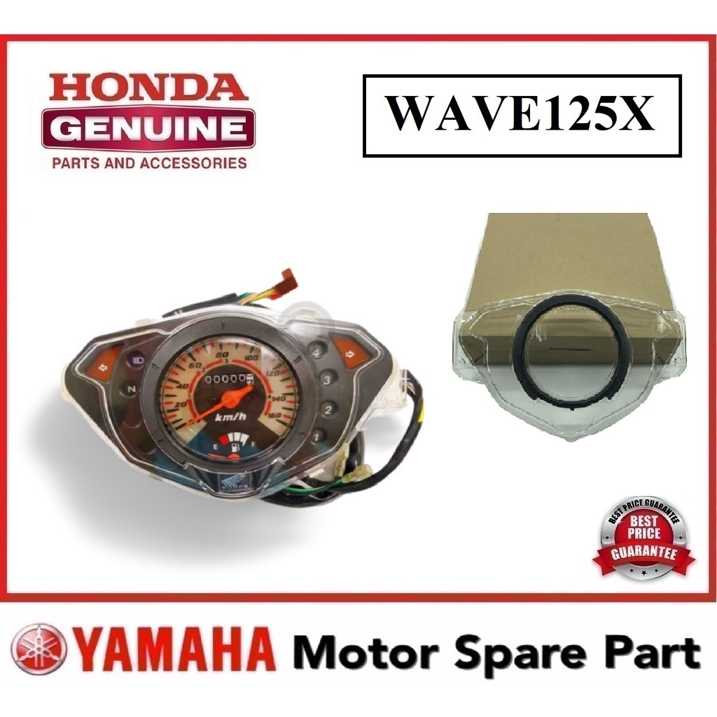 HONDA WAVE125X METER ASSY SPEEDOMETER SPEEDO METER ASSY JARUM MINYAK ...
