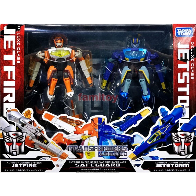 TakaraTomy Transformers Animated Elite Guard Safeguard Jetfire ...
