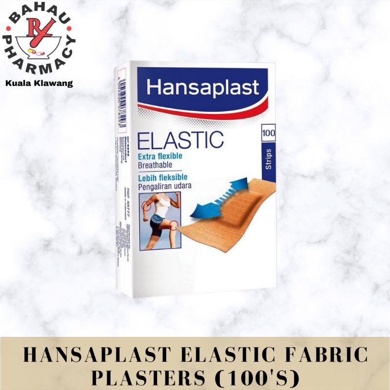 Hansaplast Elastic Fabric Plasters (100's) | Shopee Malaysia