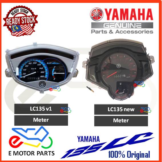 LC135 METER MITER 135LC SPEEDOMETER ORIGINAL YAMAHA LC135 NEW 4 SPEED 5 ...
