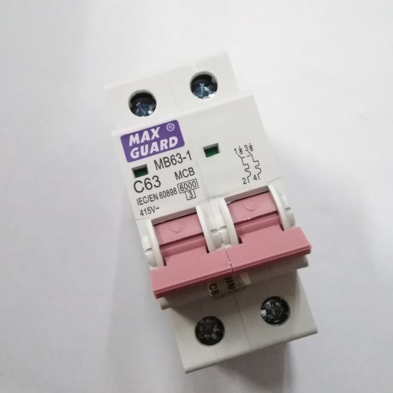 【SIRIM】 ORIGINAL MAXGUARD MCB 10A/20A/32A/63A SINGLE /3 PHASE Miniature Circuit Breaker 电表断路器 ...