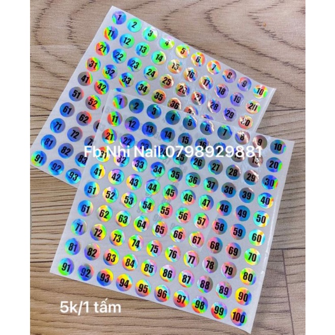 Stamp numbers from 1-100 paint color classification | Shopee Malaysia