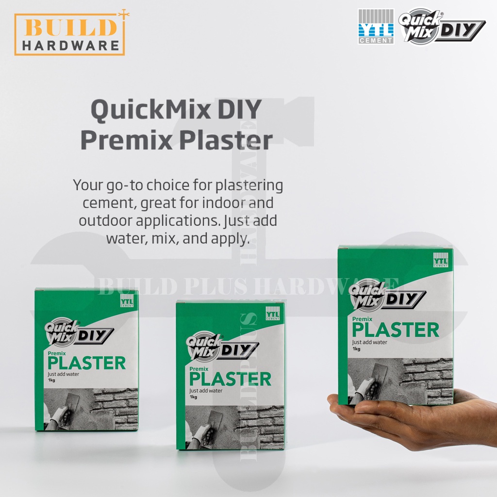 YTL QuickMix DIY Premix Plaster / Tile Adhesive / Tile Grout / Craft ...