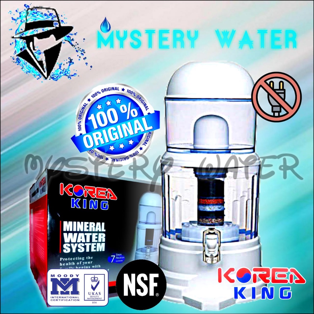 Korea King Mineral Water System Water Purifier Water Filter Mineral Pot ...