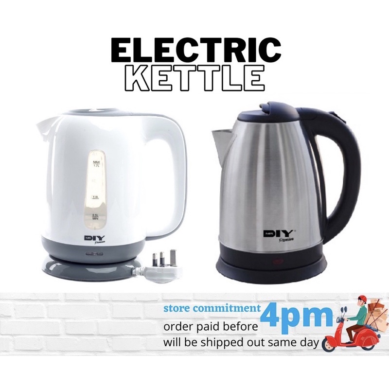 [NEW ARRIVAL] Premium Electric Kettle 1.7L/1.8L | Shopee Malaysia
