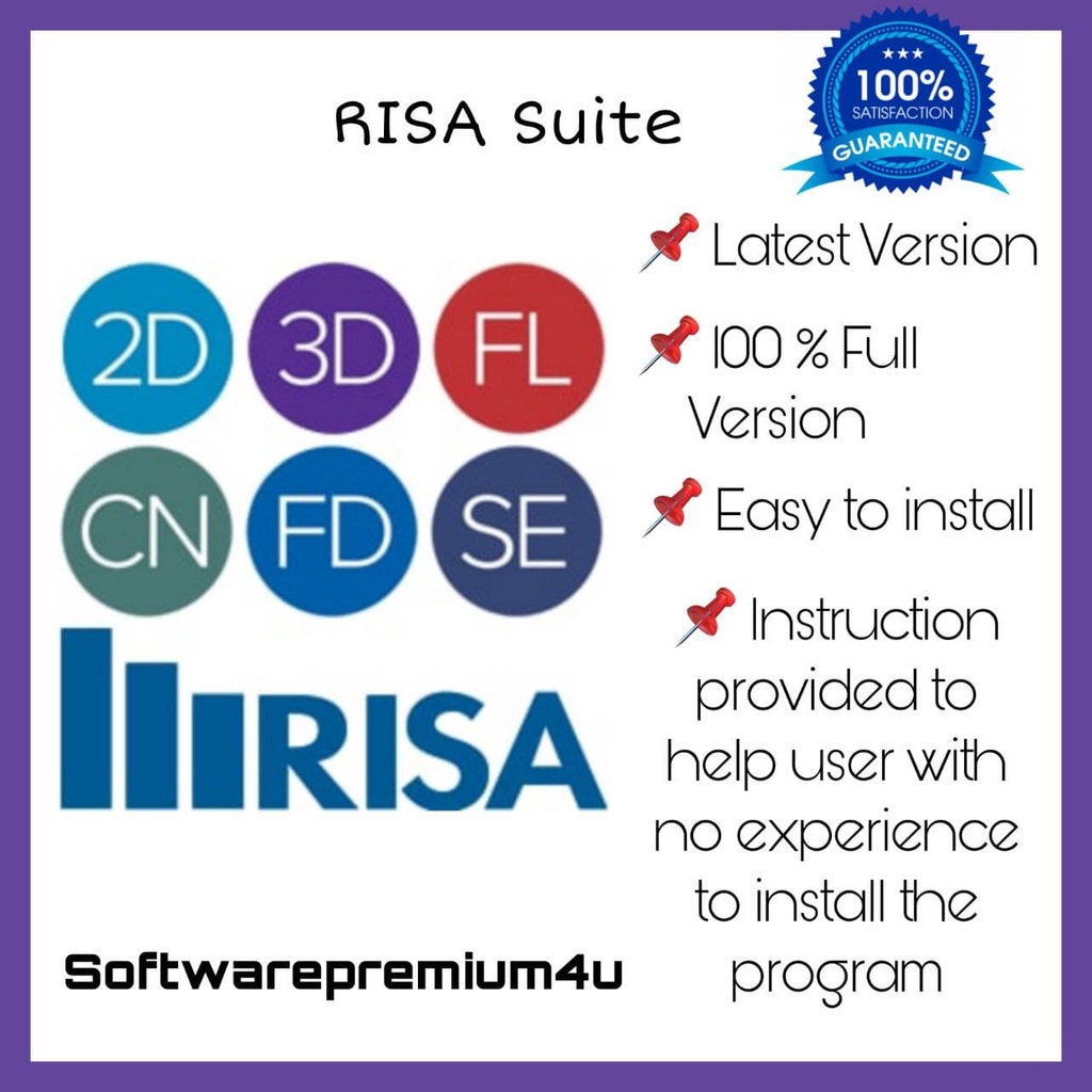 RISAConnection + RISA Suite (RISA-3D|RISAFloor|RISAFoundation|RISAConnection|RISA 2D|RISA ...