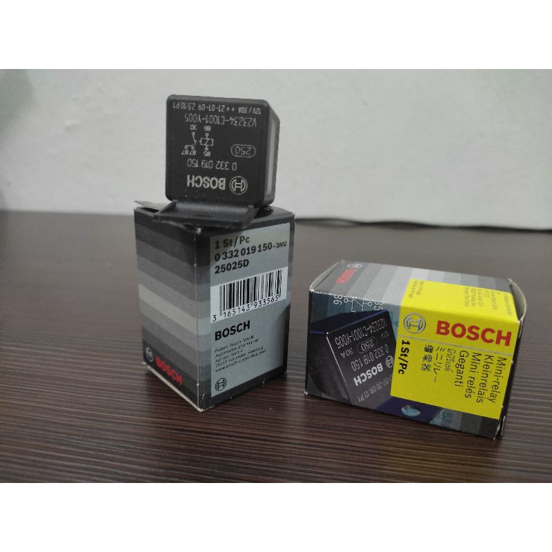 Universal automotive BOSCH relay 4 pin 12v 30A for car motorcycle truck ...
