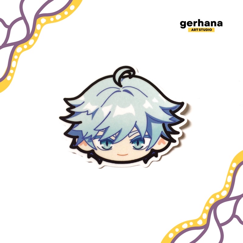 Genshin Impact Chibi Sticker | Kazuha Chongyun Scaramouche Xiao Venti ...