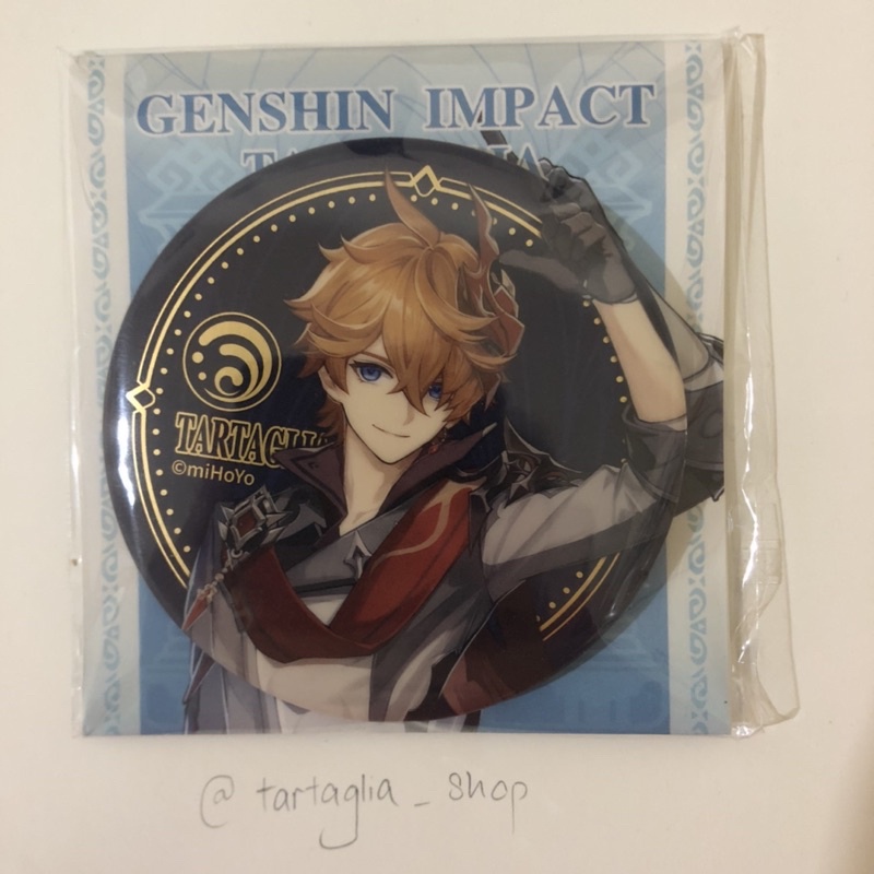 [READY STOCK] Official Genshin Impact Childe Tartaglia Fatui Badge ...