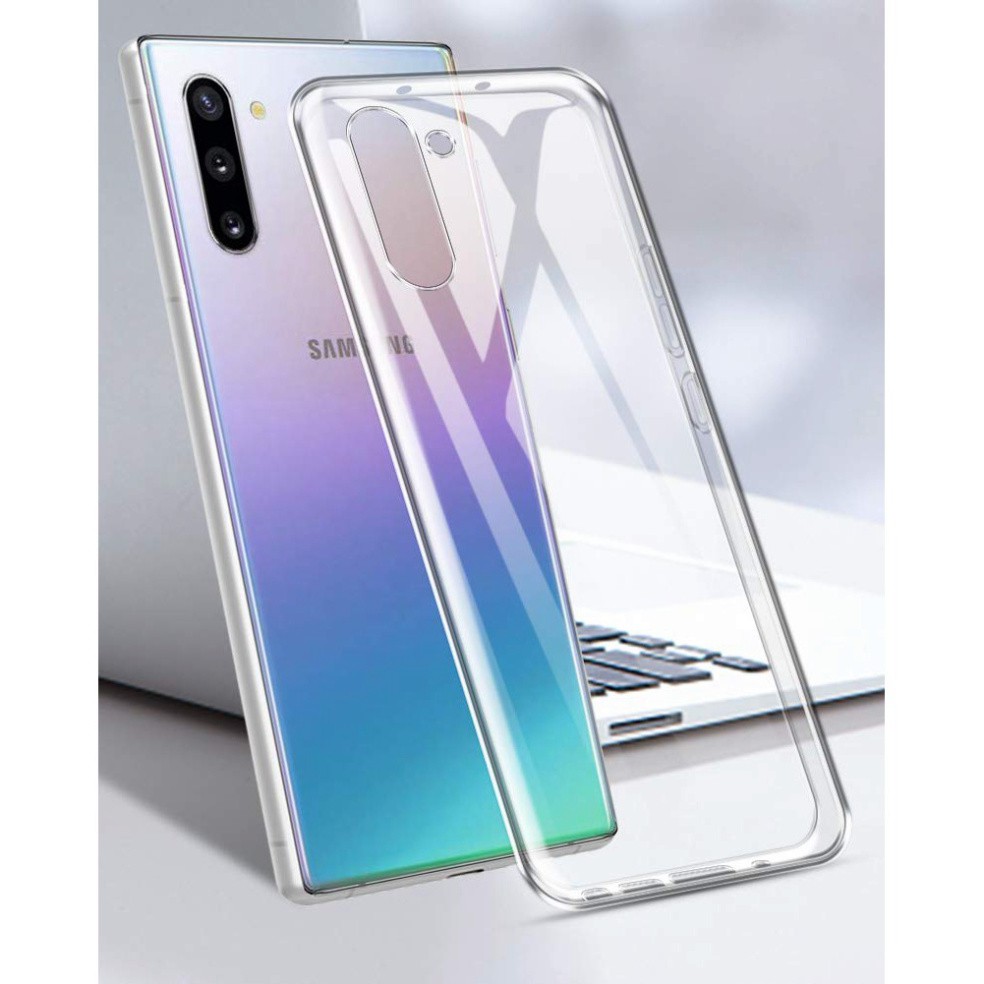 Samsung Galaxy Note 10 Flexible Silicone Case (transparent) | Shopee ...
