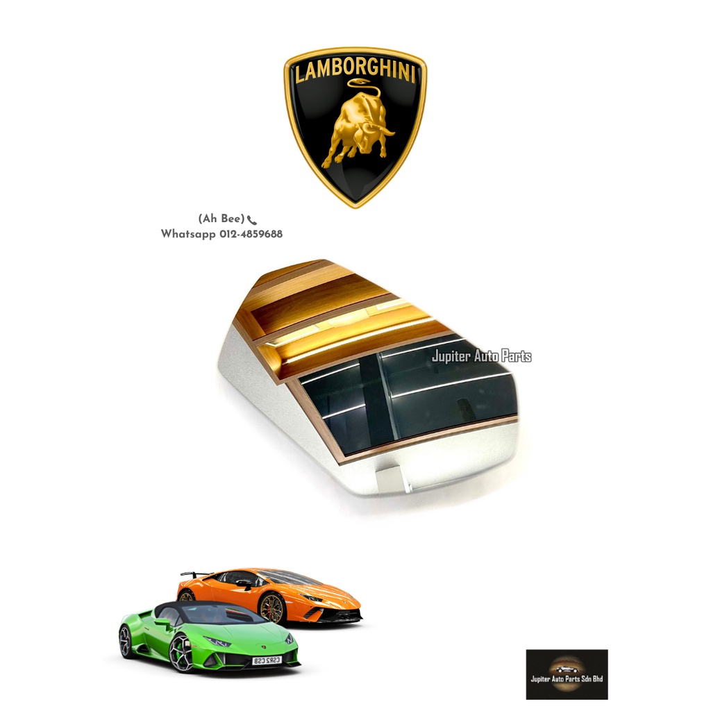 LAMBORGHINI HURACAN (2015-2020) SIDE MIRROR GLASS (PER PC) GENUINE 100% ...