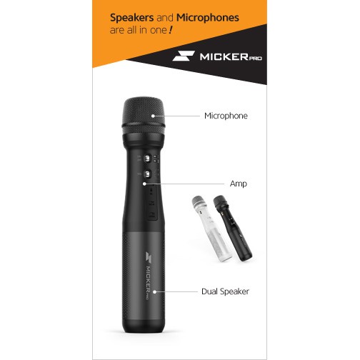 [Local store. Ready stock] Micker Pro Professional Microphone with ...