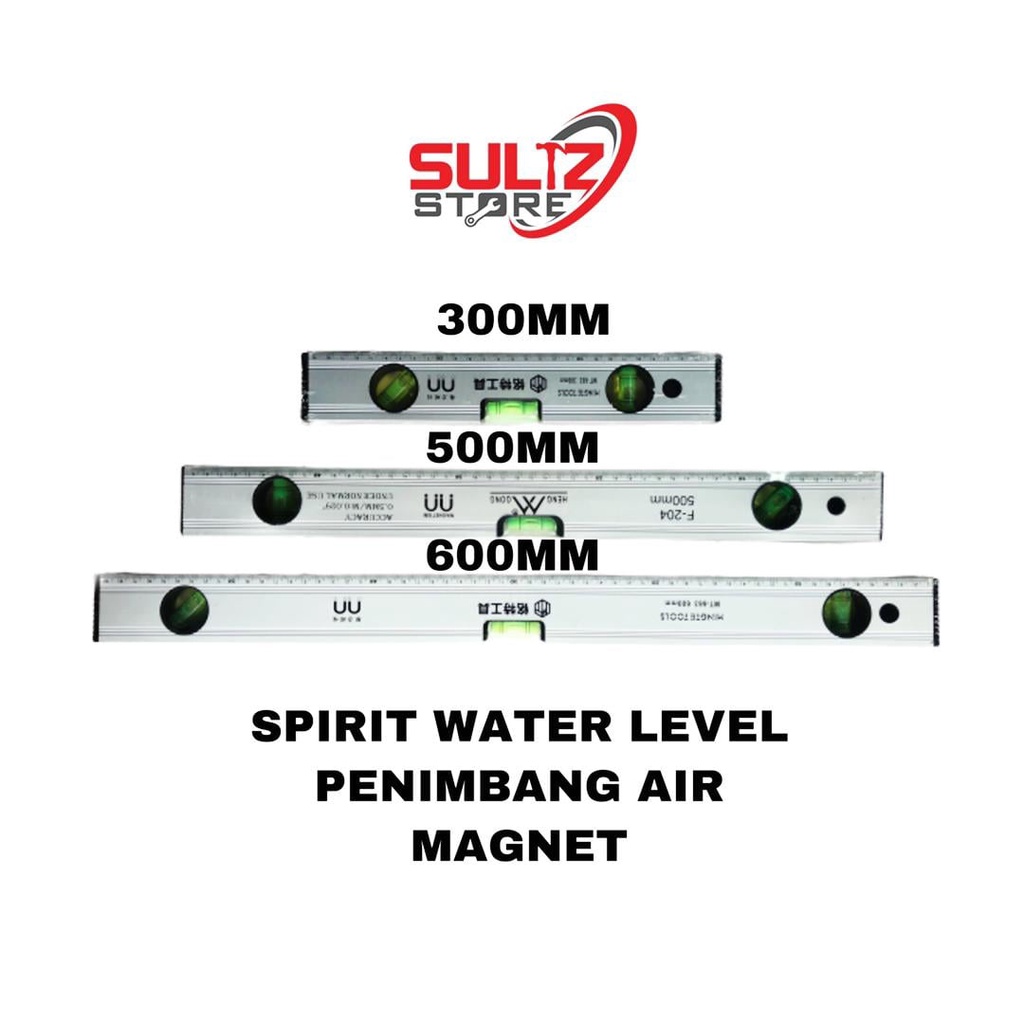 Water Level Magnetic Level Ruler Measuring Penimbang Air Pengukur ...