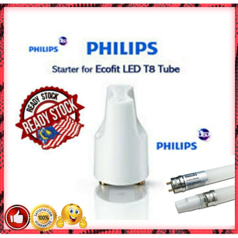 Philips Genuine Emp Led Starter for Ecofit T8 Led Tube | Shopee Malaysia