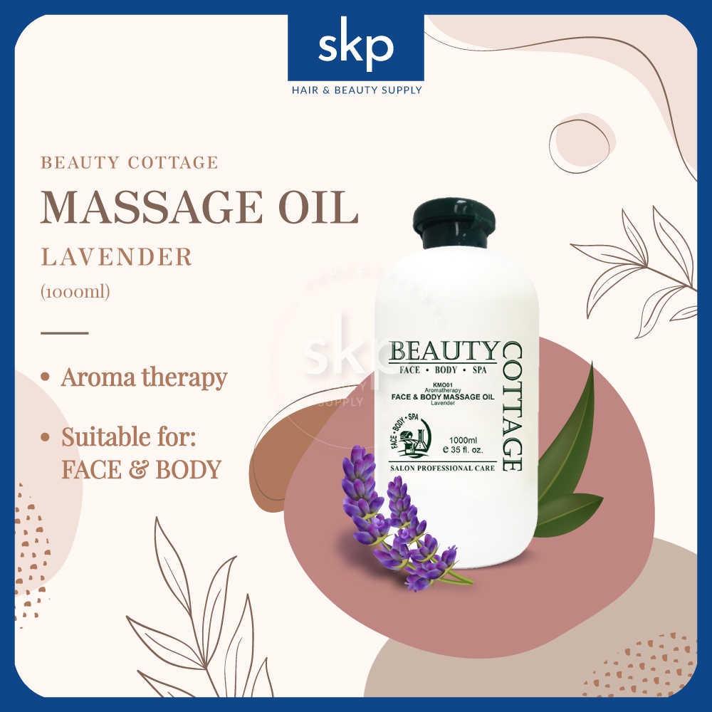 Beauty Cottage Massage Oil 1000ML (Suitable for Face or Body) | Shopee ...