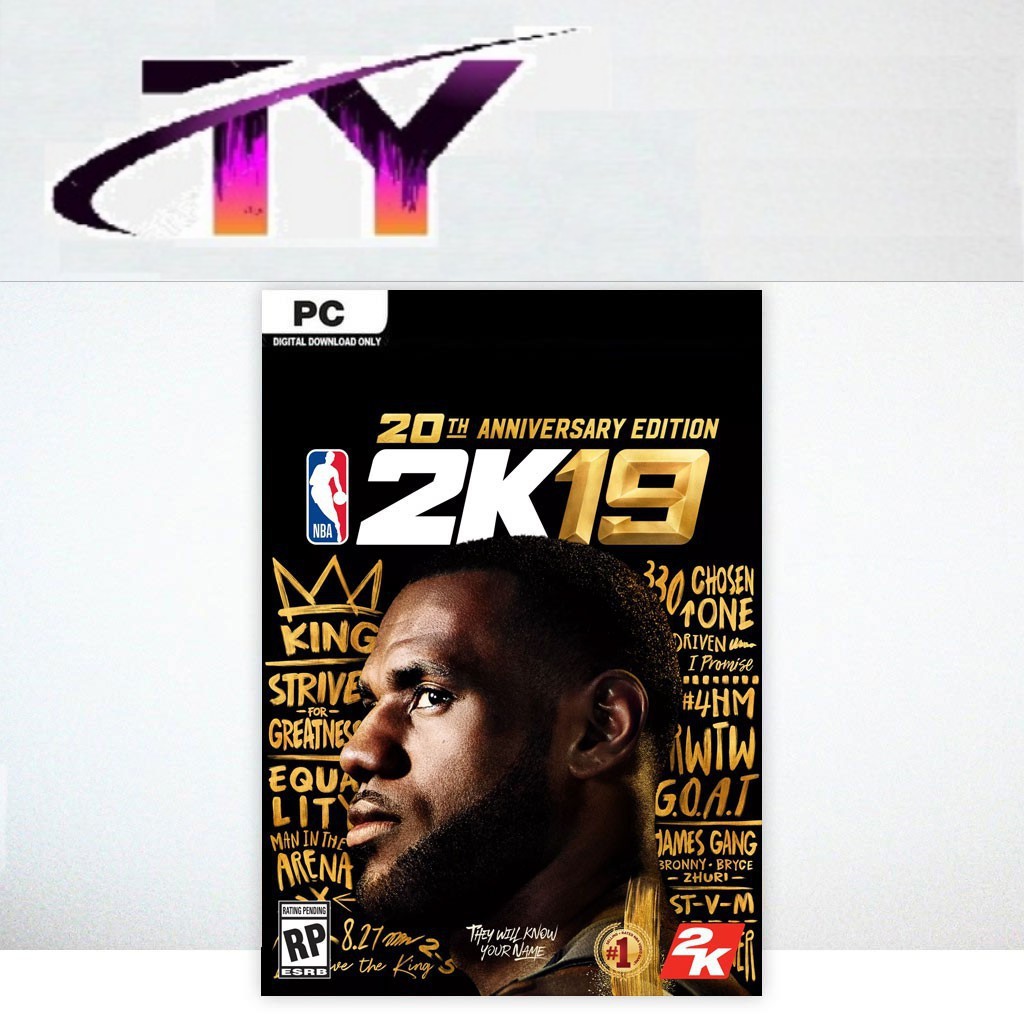 NBA 2K19 20TH ANNIVERSARY EDITION [PC OFFLINE] [Digital Download ...