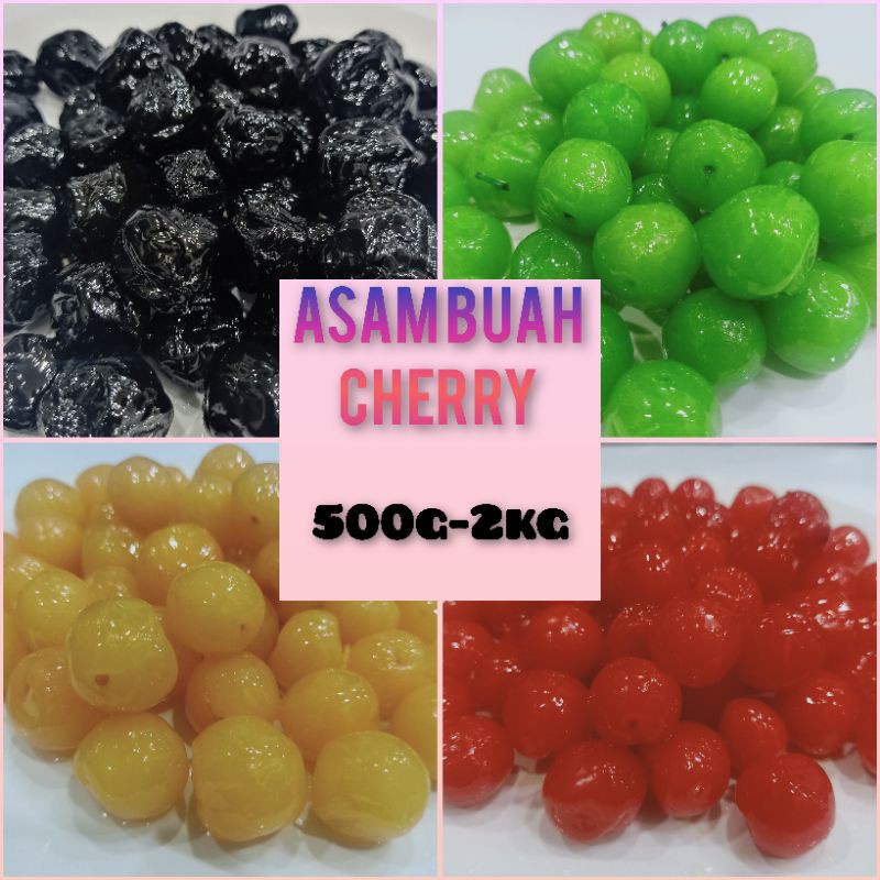 ASAM BUAH CHERRY ‼️‼️‼️ READY STOCK 💯💯💯 | Shopee Malaysia