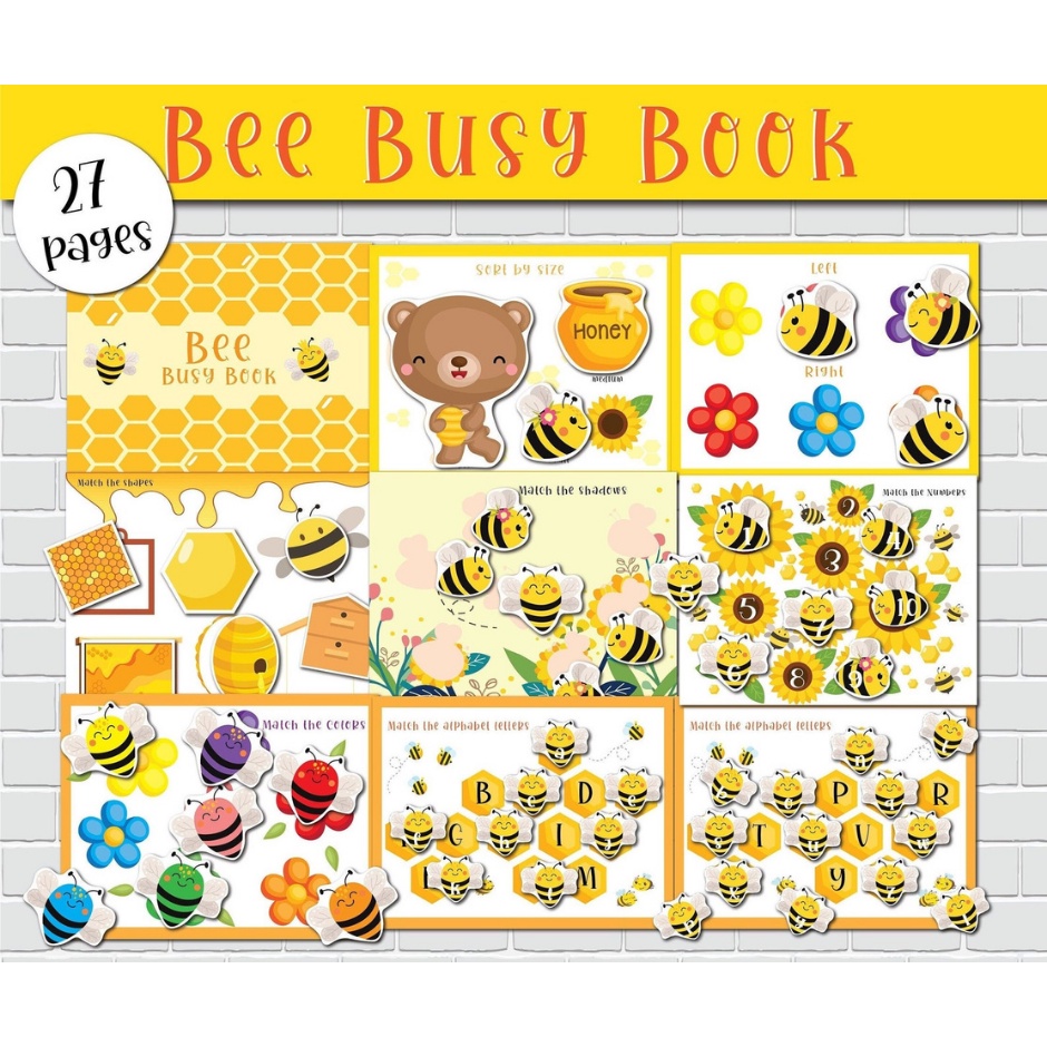 A201 - [PDF] Bee Busy Book 27 pages | Shopee Malaysia