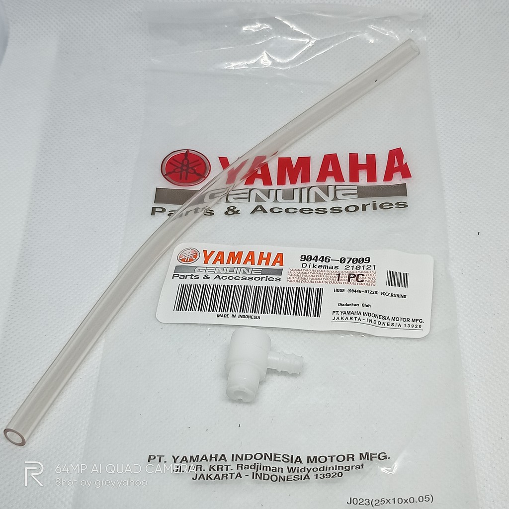 Yamaha RXZ Hose & Breather Original (90446-07009/3KA-E5371-00) | Shopee ...