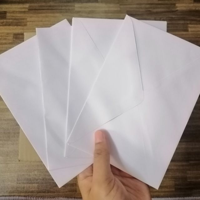 White envelope 6x4 sampul putih sampul kad kahwin (159mmx108mm ...