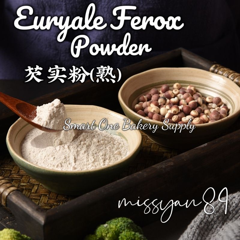 Premium Euryale Ferox Powder 芡实粉 (熟) 养颜补气 祛湿 代餐 Ready To Eat Cooked ...