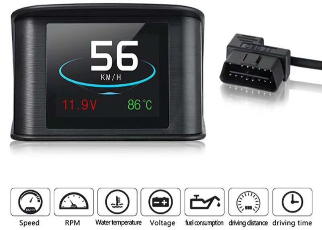 OBD 1 To OBD 2 Socket OBD Meter connector 22PIN 16 PIN Convertor ...